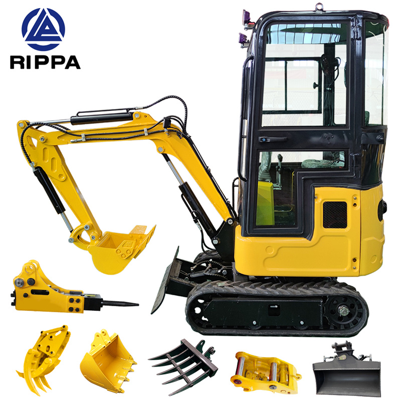Rippa 1 Ton Smallest Mini Digger China Supplier_China Manufacturer ...
