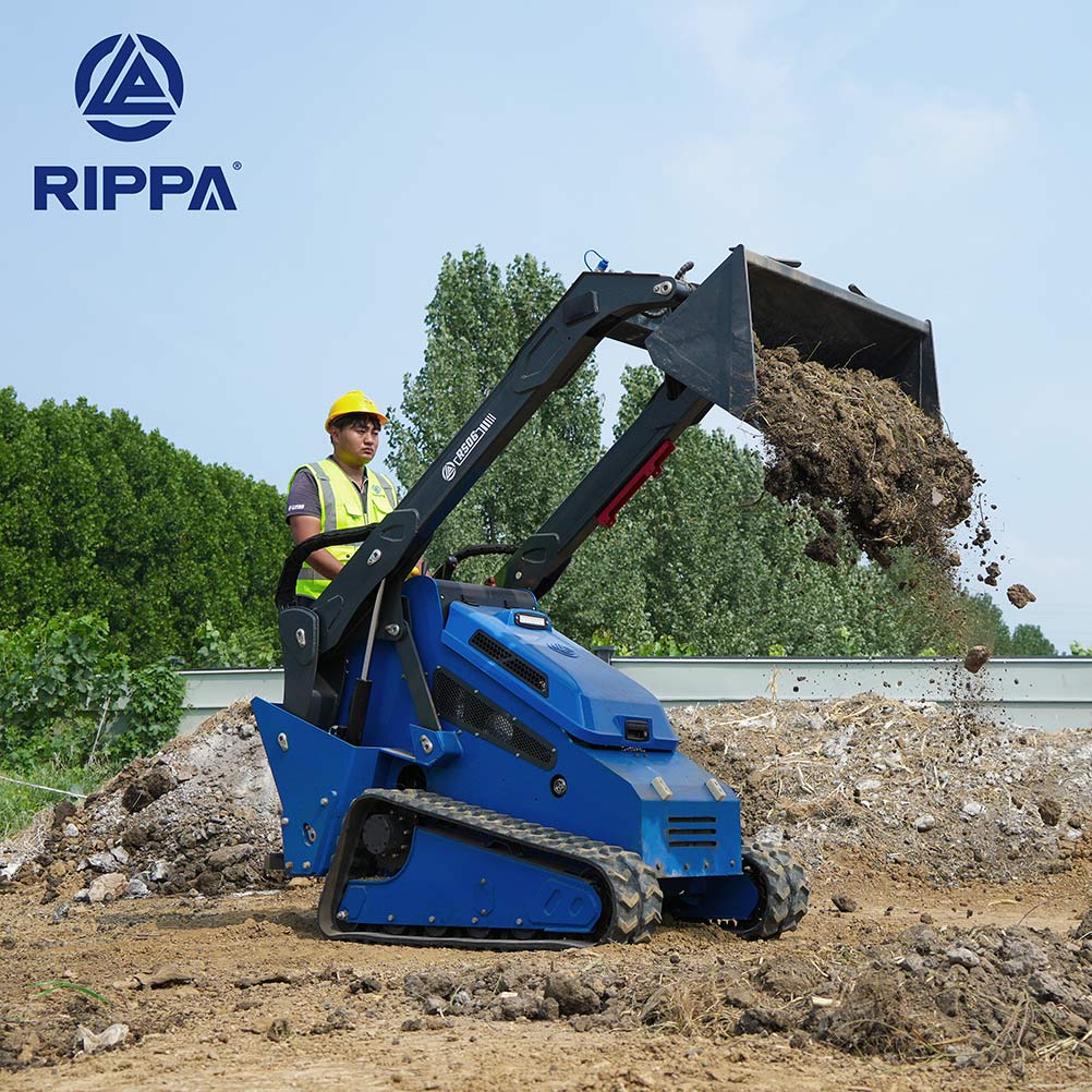 RIPPA skid steer loaders: the all-rounder for small construction sites ...