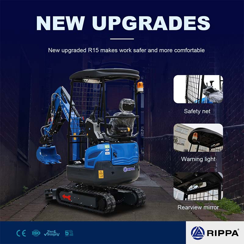 RIPPA R series small excavators - efficient, flexible and reliable ...